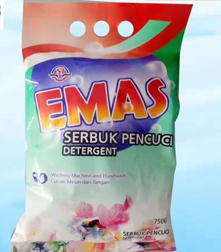 Bubuk Deterjen Cuci Yang Menyenangkan Dengan Partikel Pembersih Efisien